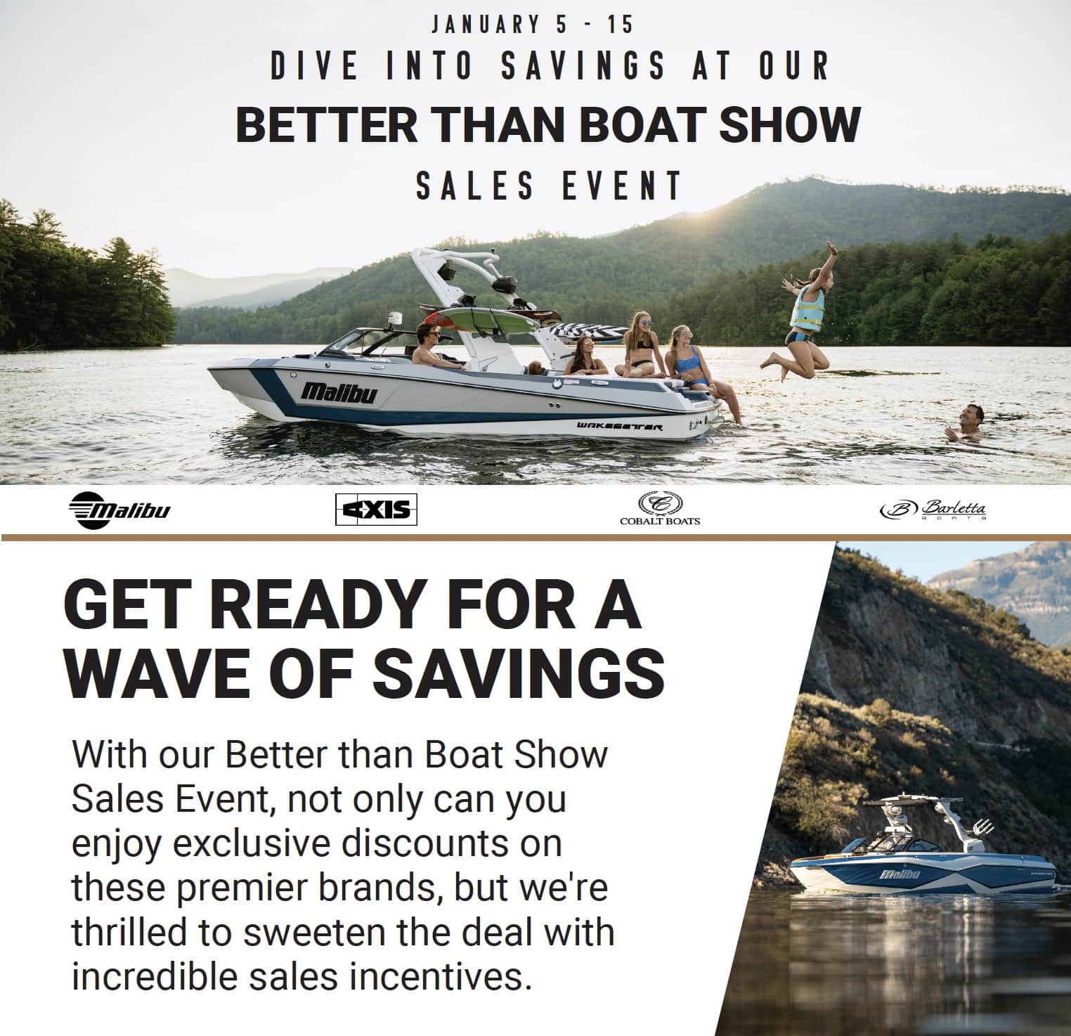 Better Than Boat Show Sales Event | Taylor's Boats | Draper Utah