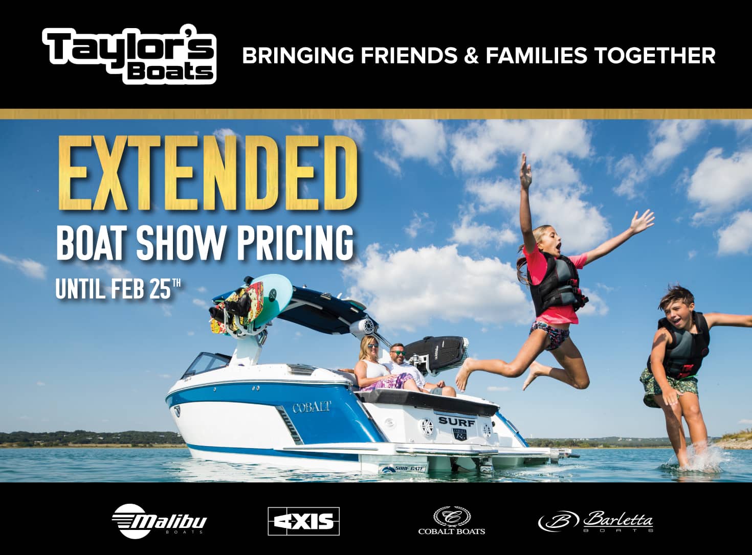 Boat Show Sales Event | Taylor's Boats | Draper Utah